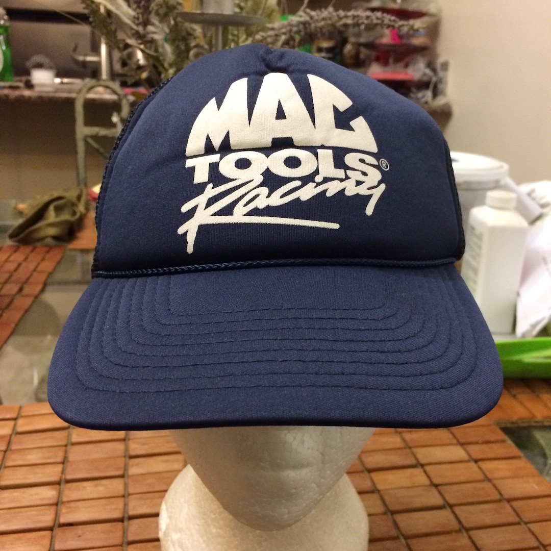 Vintage Mac Tools Racing Trucker Snapback Hat 1990s - Etsy