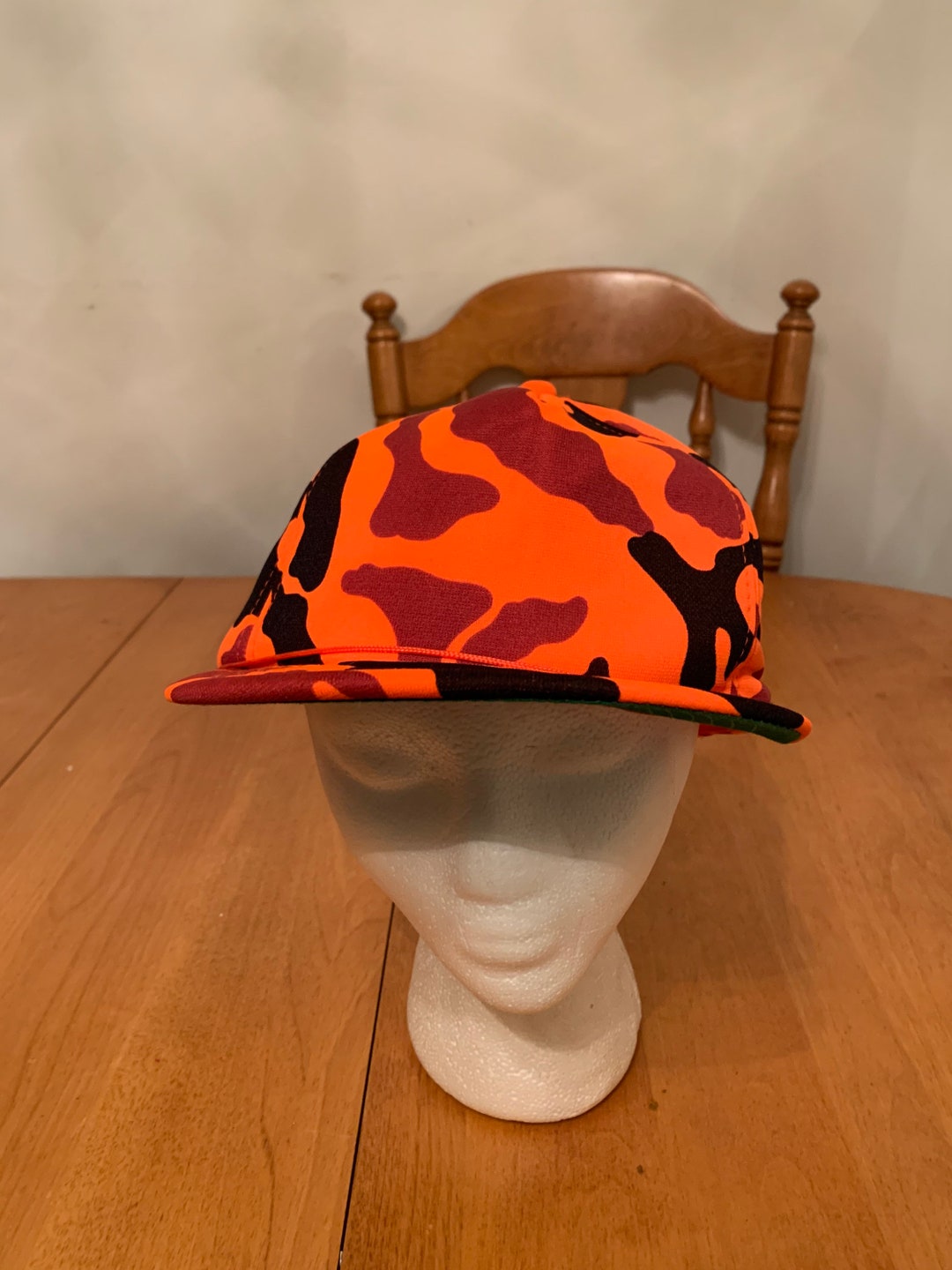 Vintage Camo Trucker Snapback Hat 1990s 80s R1 - Etsy