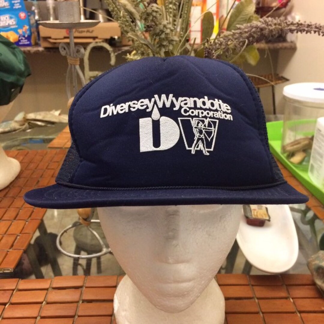 Vintage Diversey Wyandotte Corporation Trucker Snapback Hat - Etsy