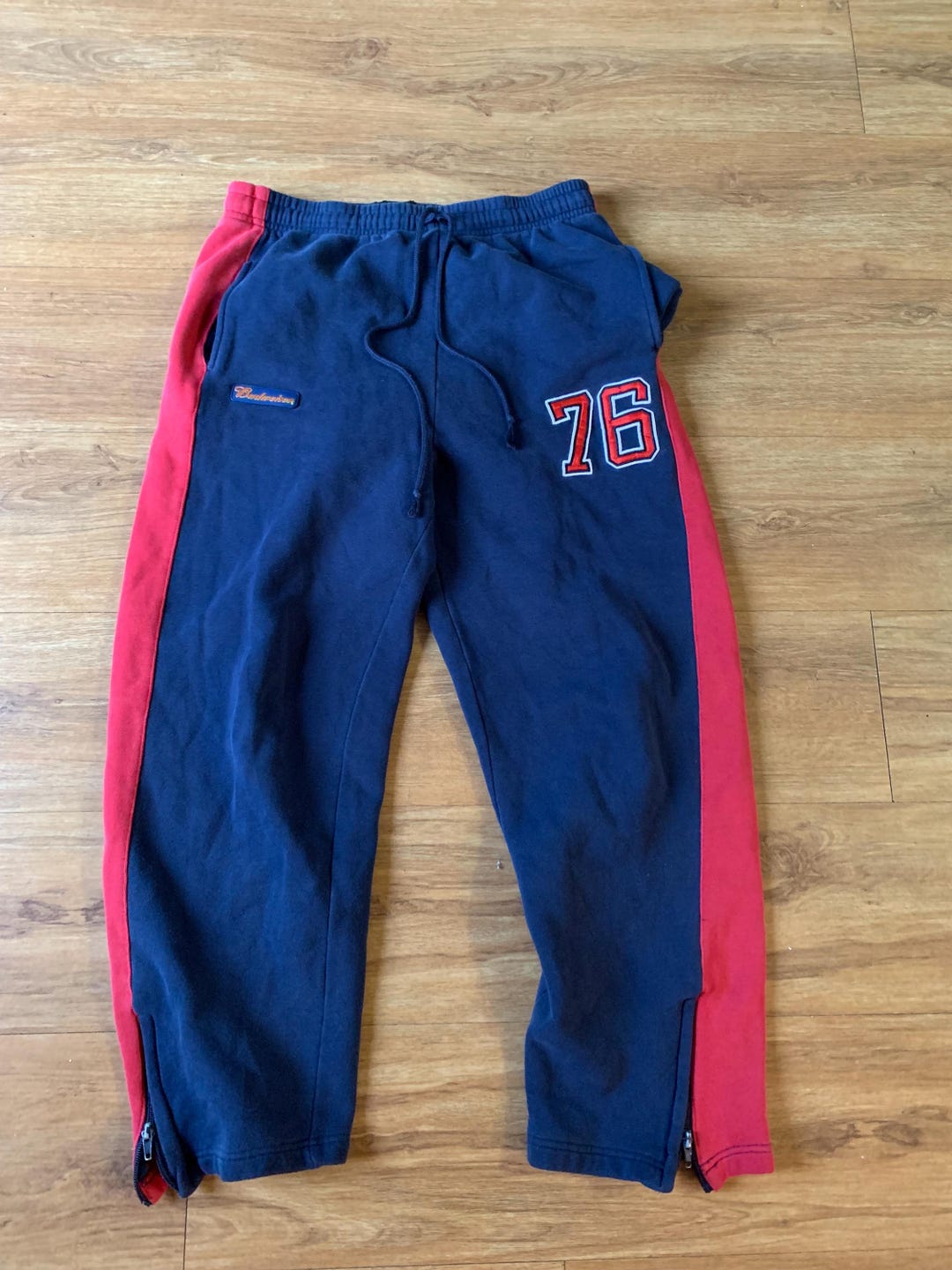 Vintage Budweiser Track Pants Size Large 1990s 80s - Etsy