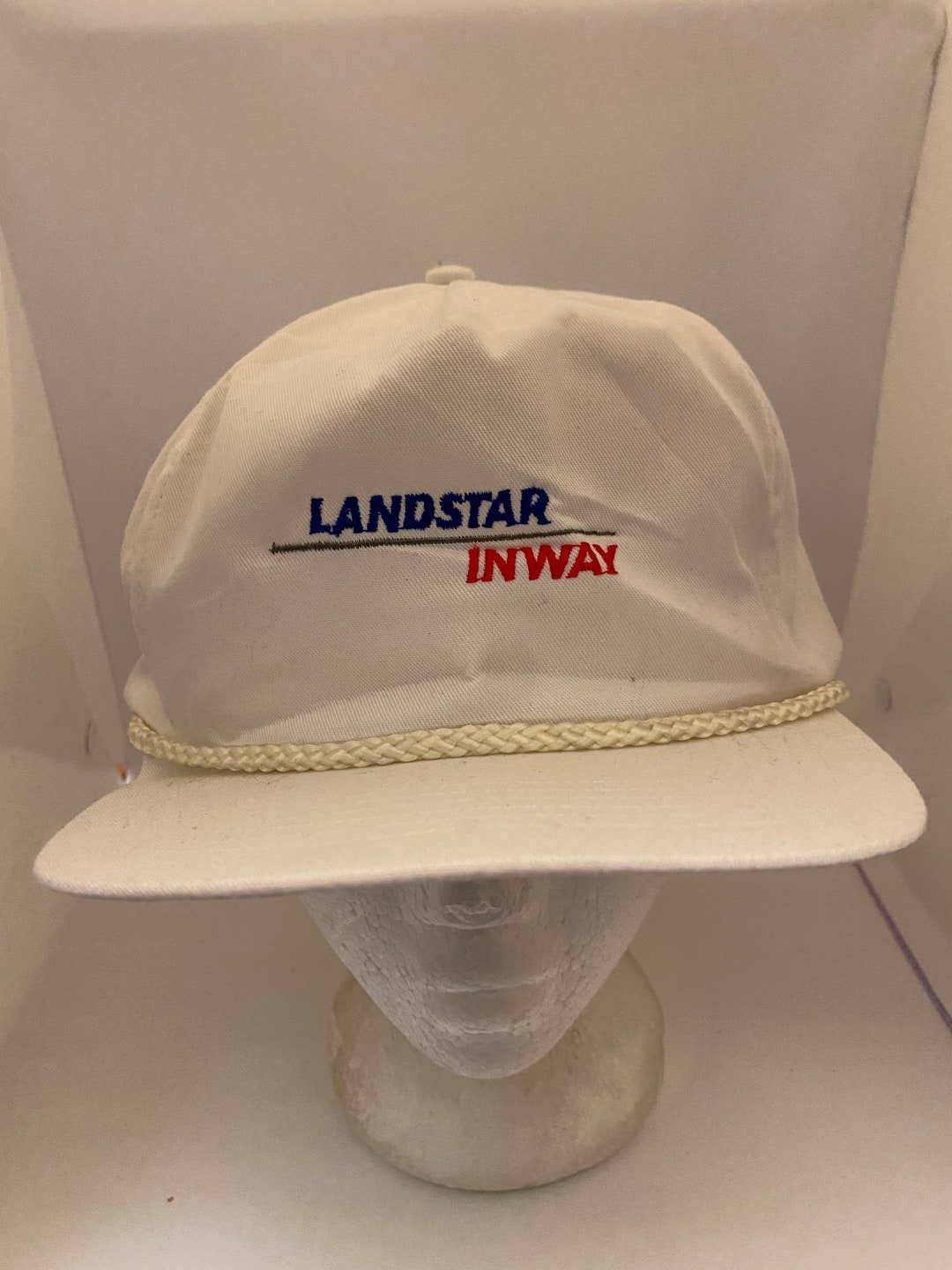 Vintage Landstar Inway Trucker Snapback Hat 1990s 80s J13 - Etsy