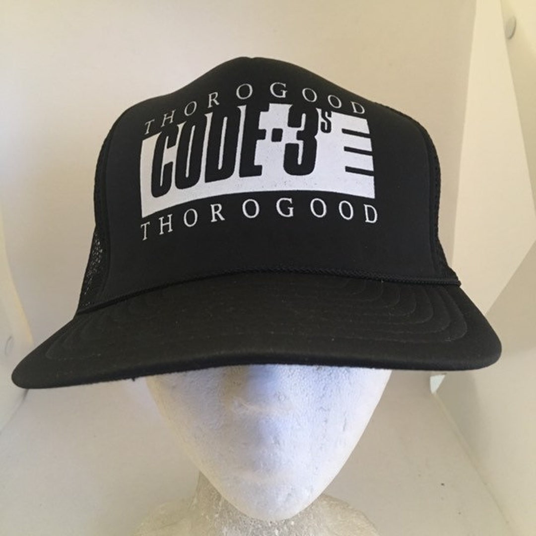 Vintage Thorogood Code 3 Trucker Snapback Hat 1990s 80s D22 - Etsy