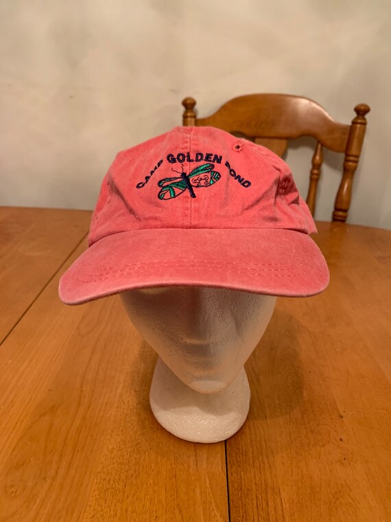 Vintage camp Strapback hat 1990s 80s R1 - Gem