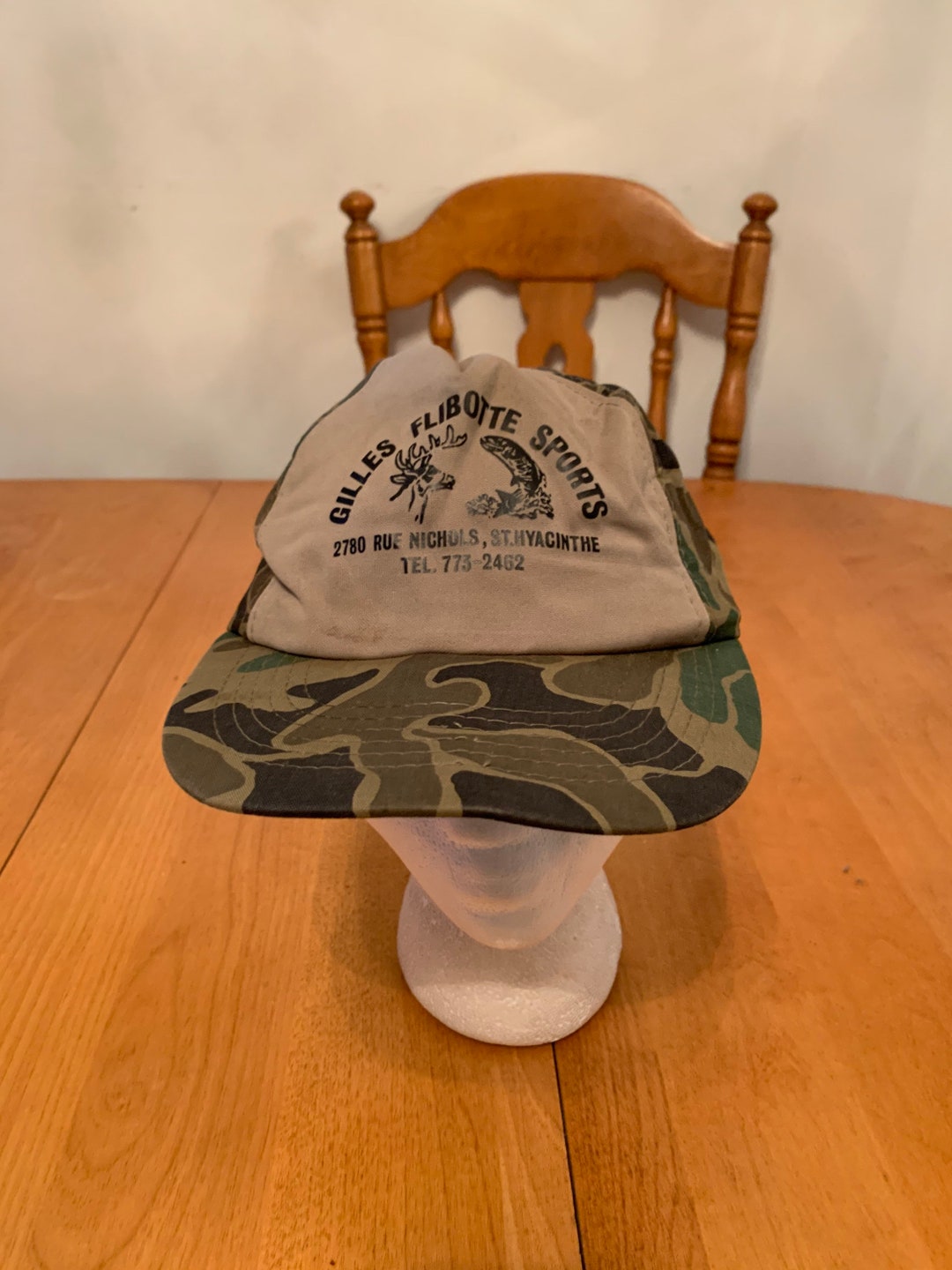Vintage Camo Trucker Snapback Hat 1990s 1980s 80s 90s R3 - Etsy