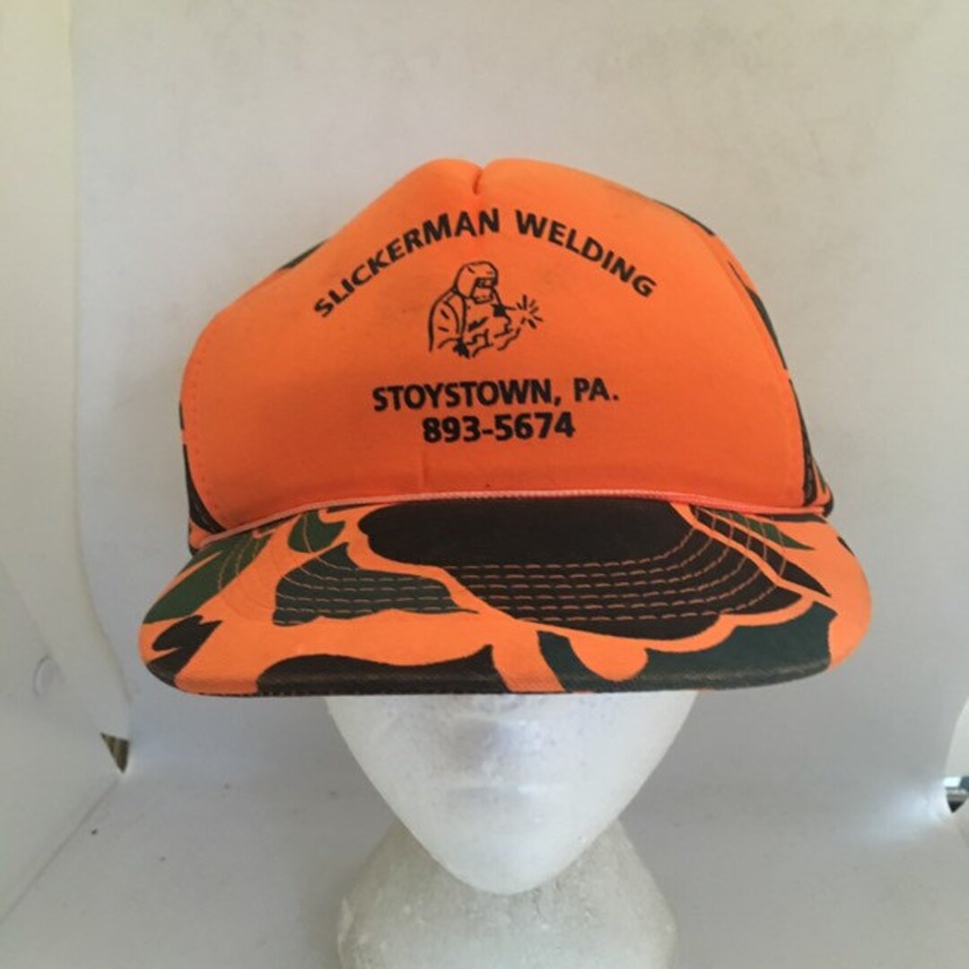 Vintage Suckerman Welding Camouflage Trucker Snapback Hat 1990s 1980s ...
