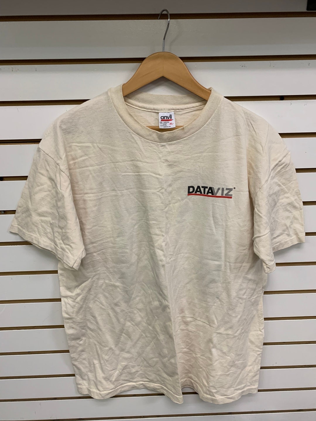 Vintage Data Viz T Shit Size Xl 1990s 80s - Etsy