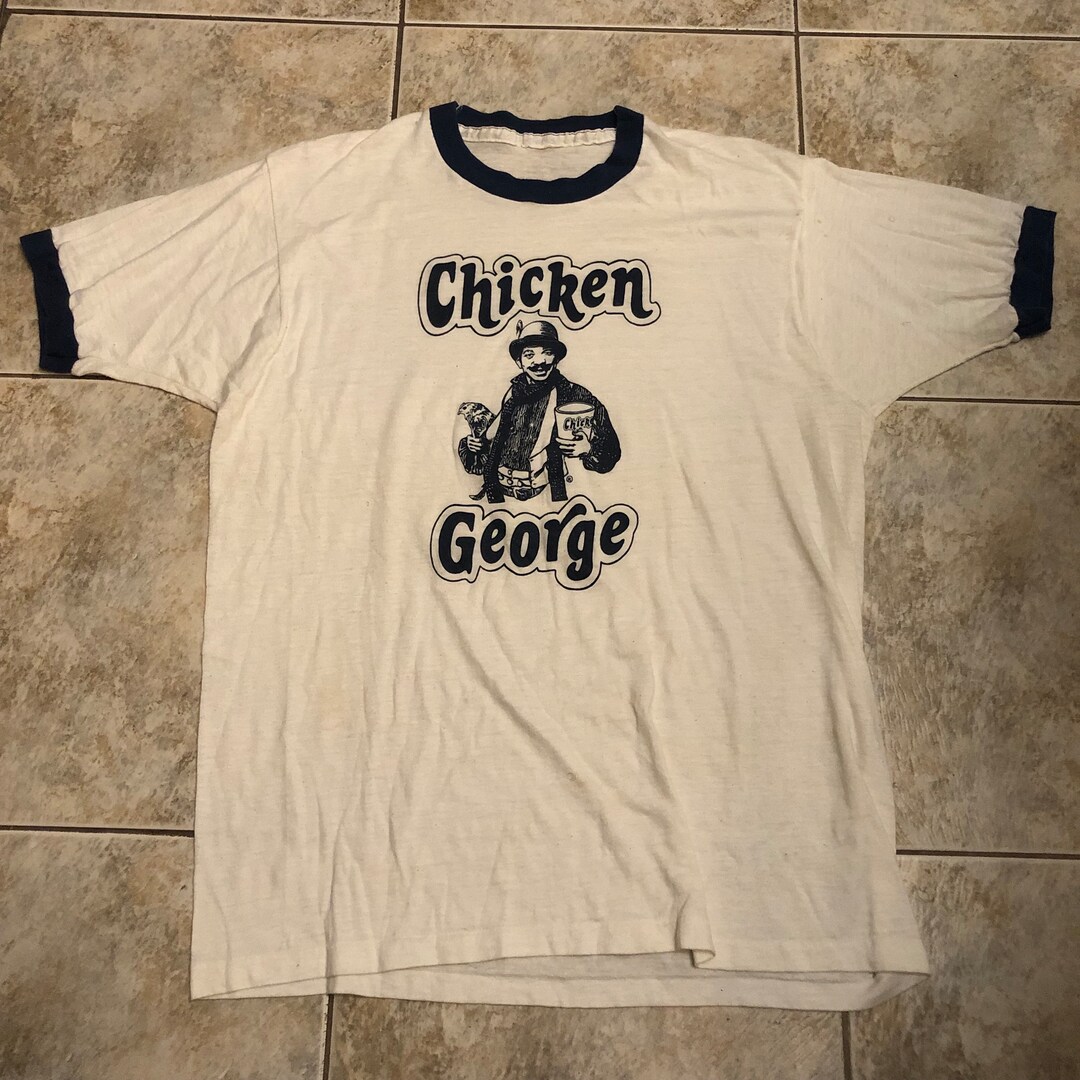 Vintage Chicken George Roots Movie Restaurant T Shirt Size Medium 1990s ...