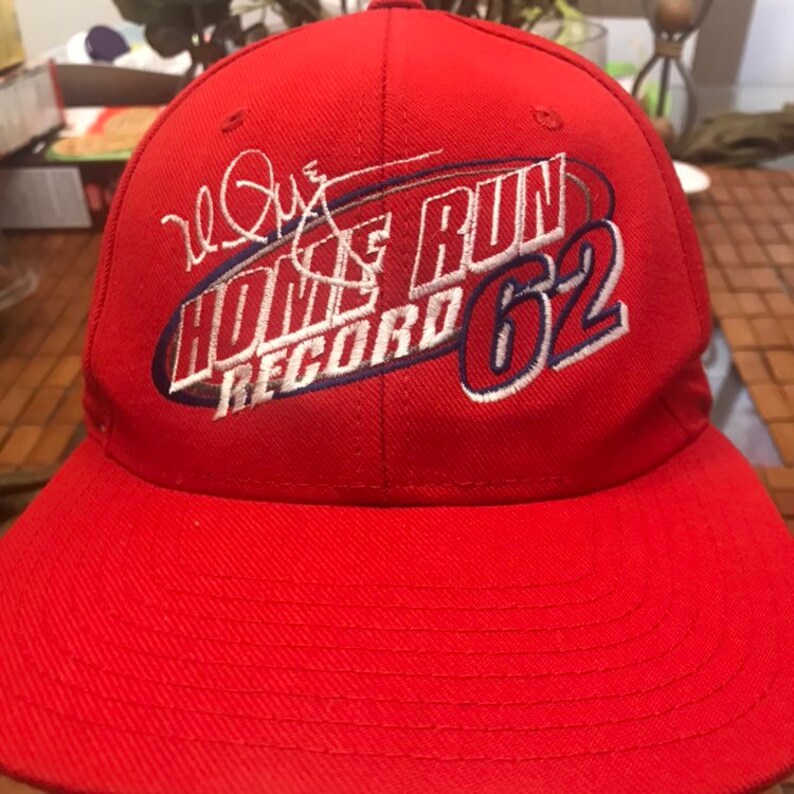 Vintage St. Louis Cardinals Mark Mcgwire Home Run Record - Etsy