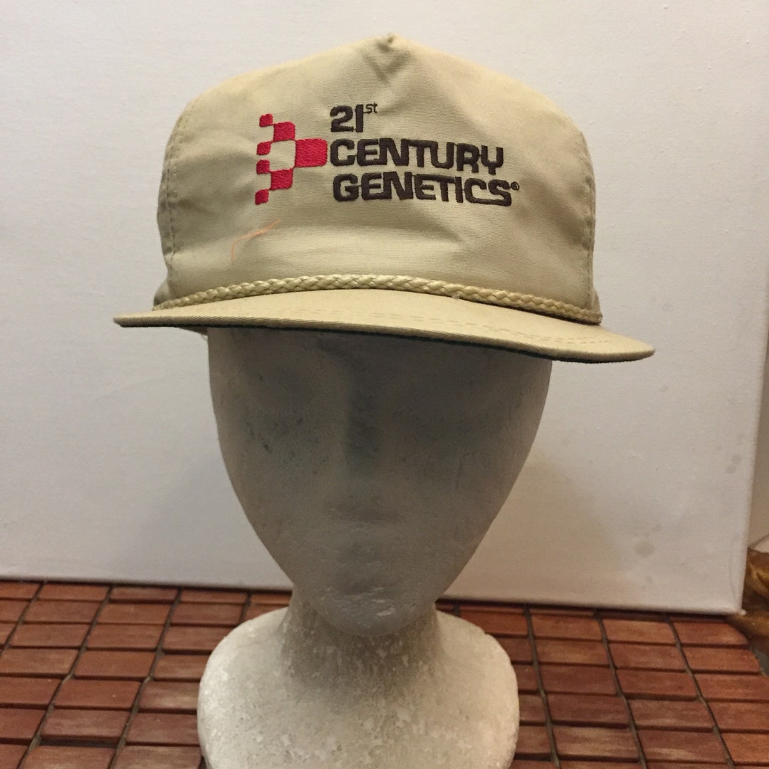 Vintage 21st Century Genetics Trucker Snapback Hat Adjustable 1990s 80s ...