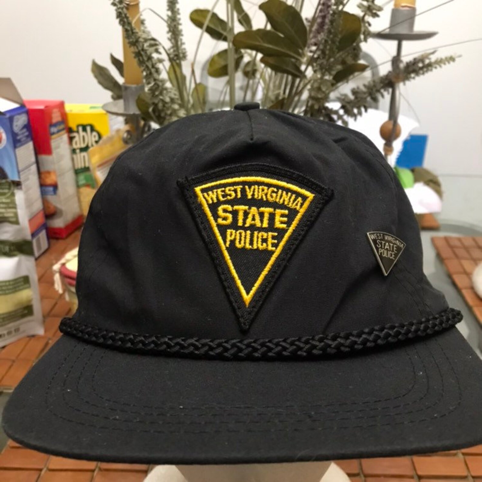 Vintage West Virginia state police Trucker Snapback Hat 1990s | Etsy
