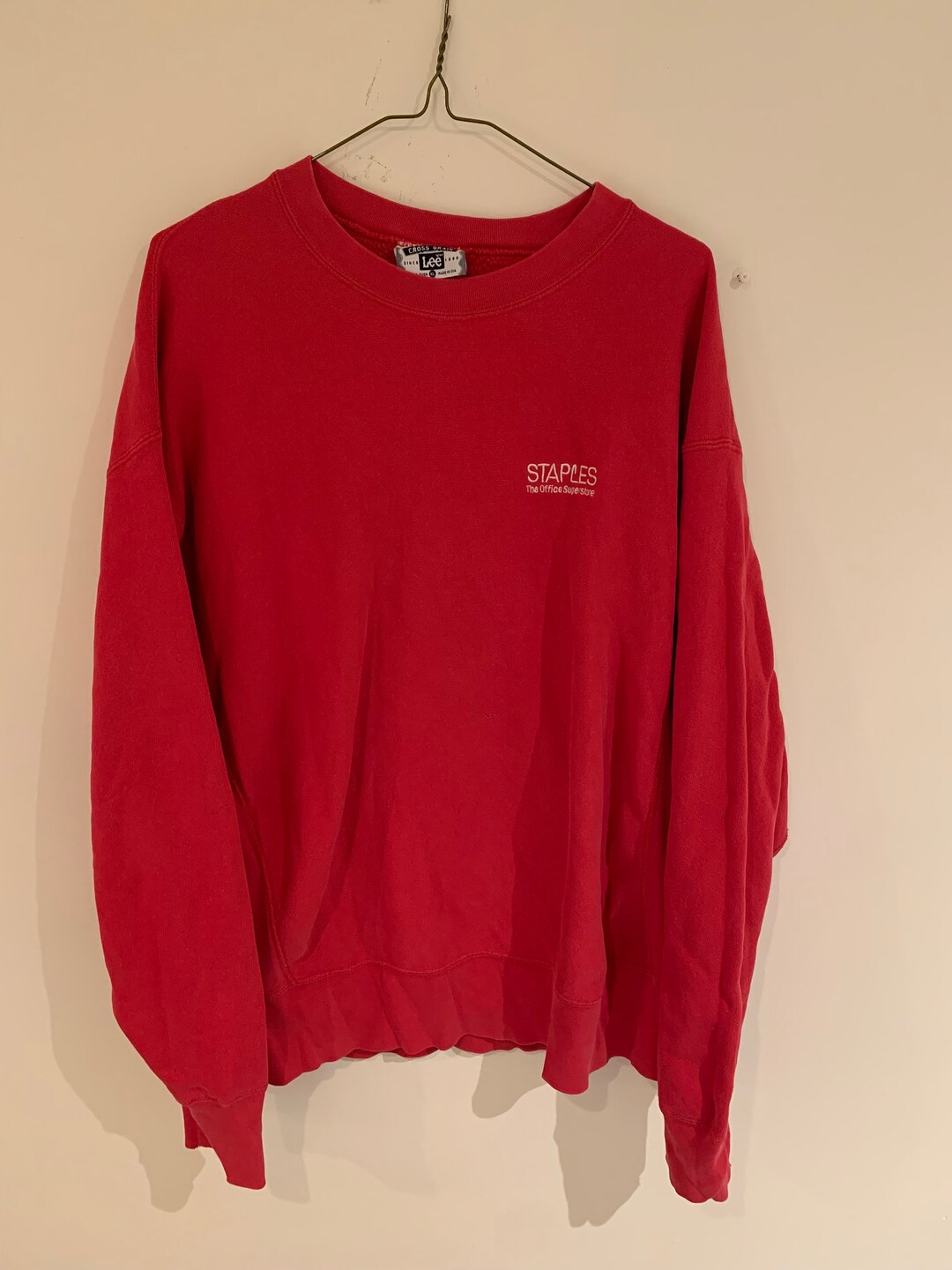 Vintage Staples Sweatshirt Size XL 1990s 80s - Etsy UK