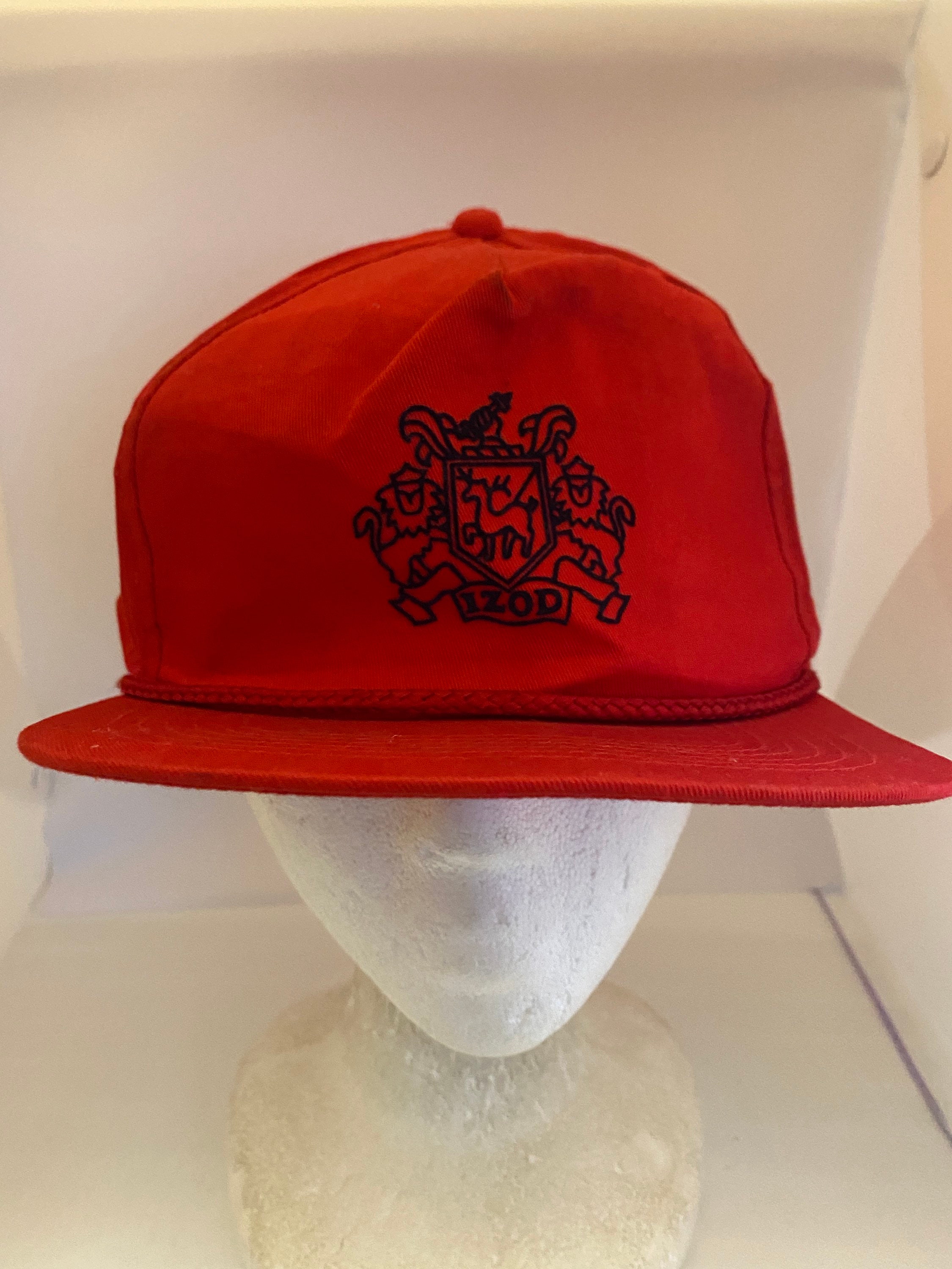 Red Vintage Trucker Snapback Hat Adjustable 1990s J9 - Etsy