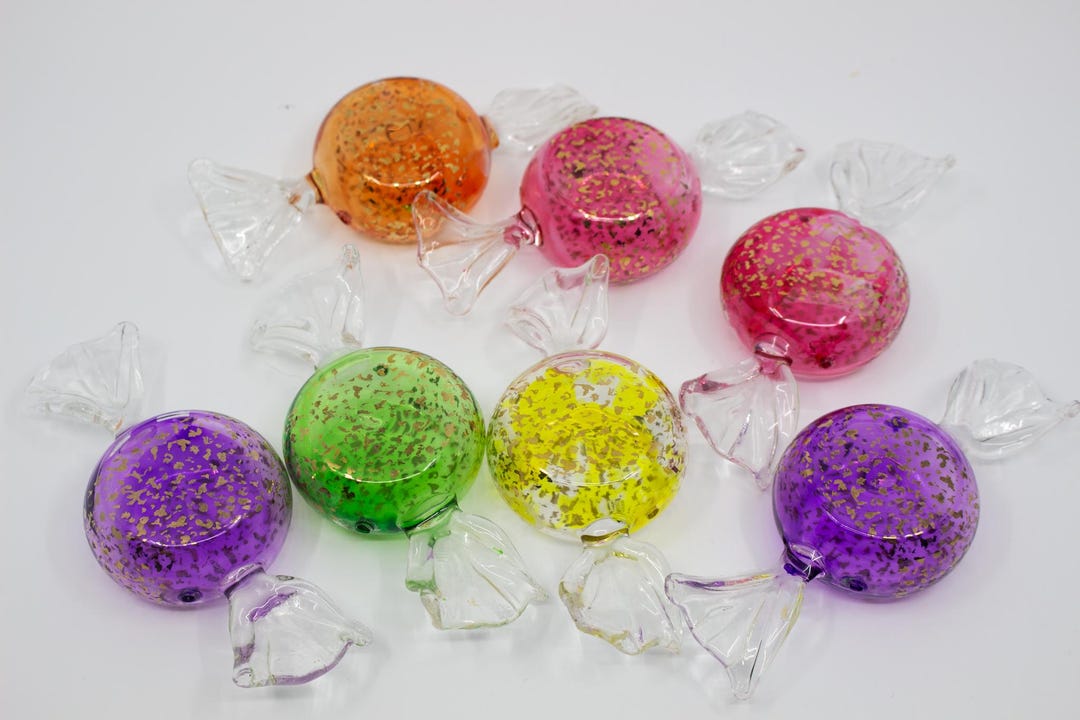 Art Glass Candies, Italy, 4 Available - Etsy