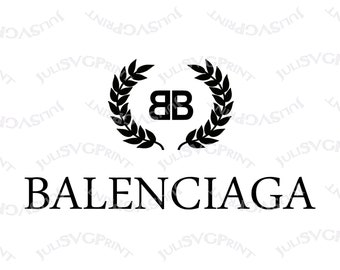Balenciaga logo | Etsy