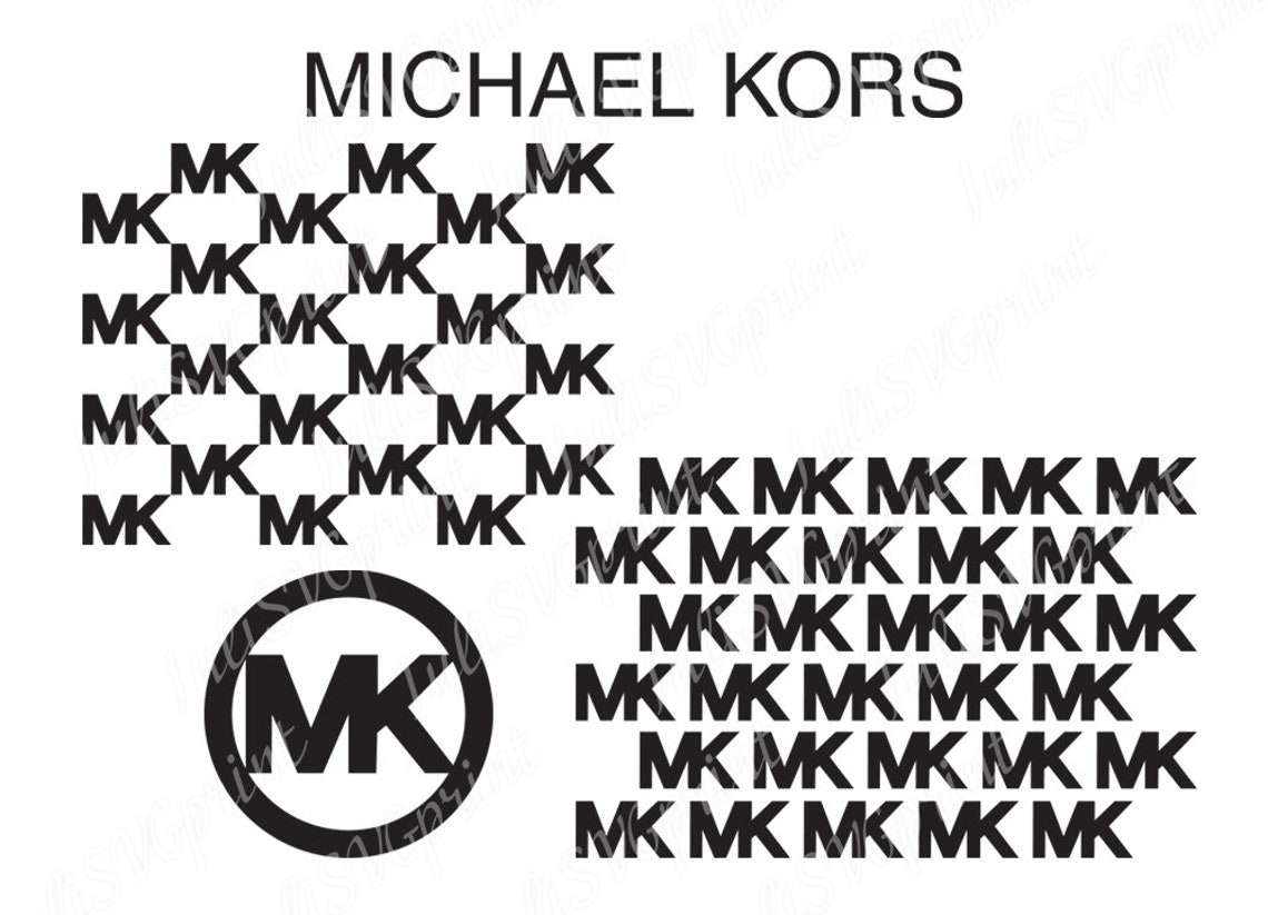 Michael Kors Seamless Pattern svg png Michael Kors svg MK | Etsy