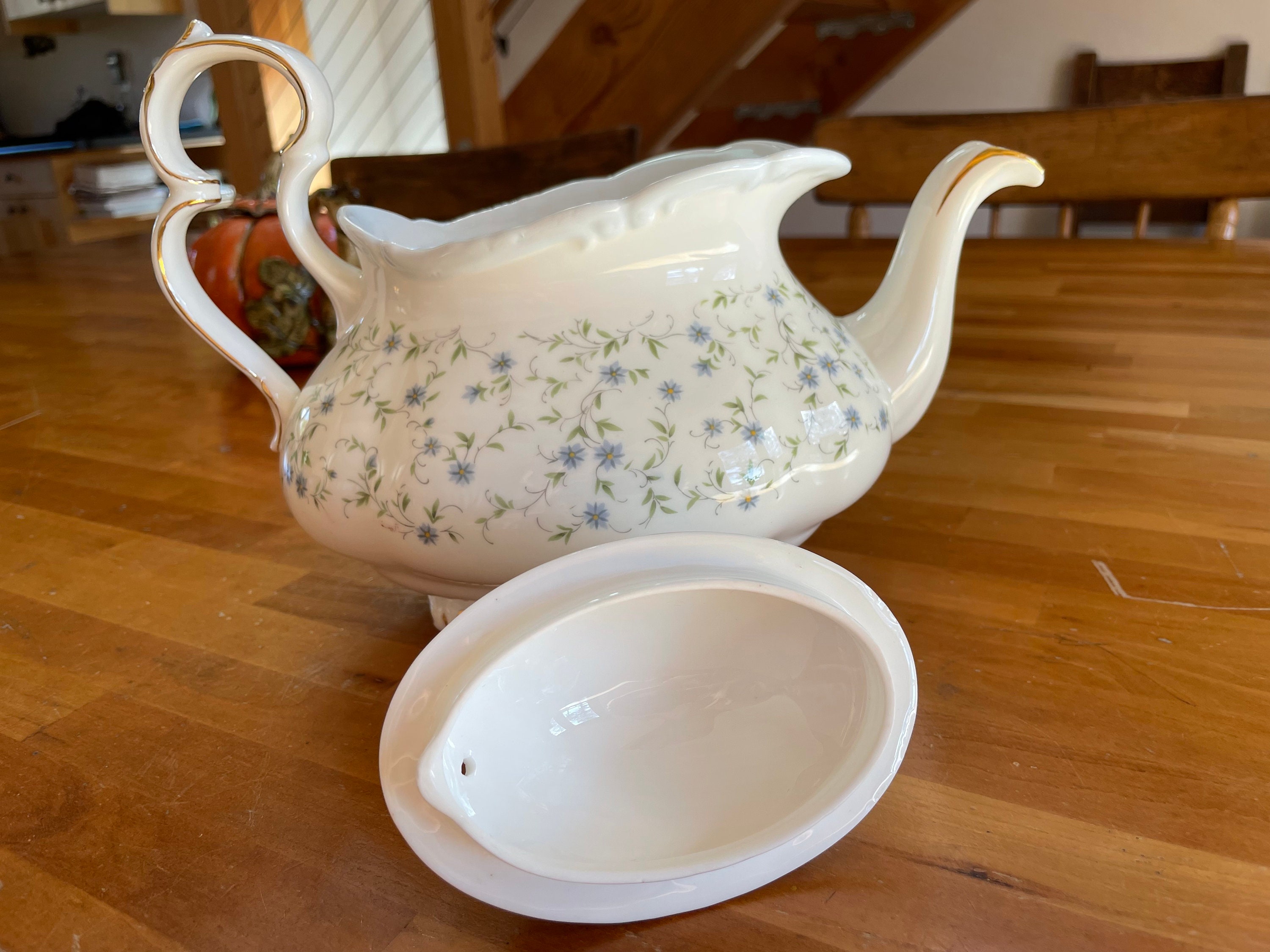 Royal Albert Caroline Teapot - Etsy