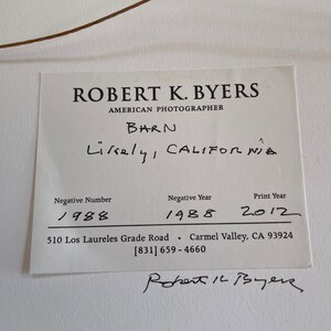 Robert K. Byers Original Photograph - Etsy