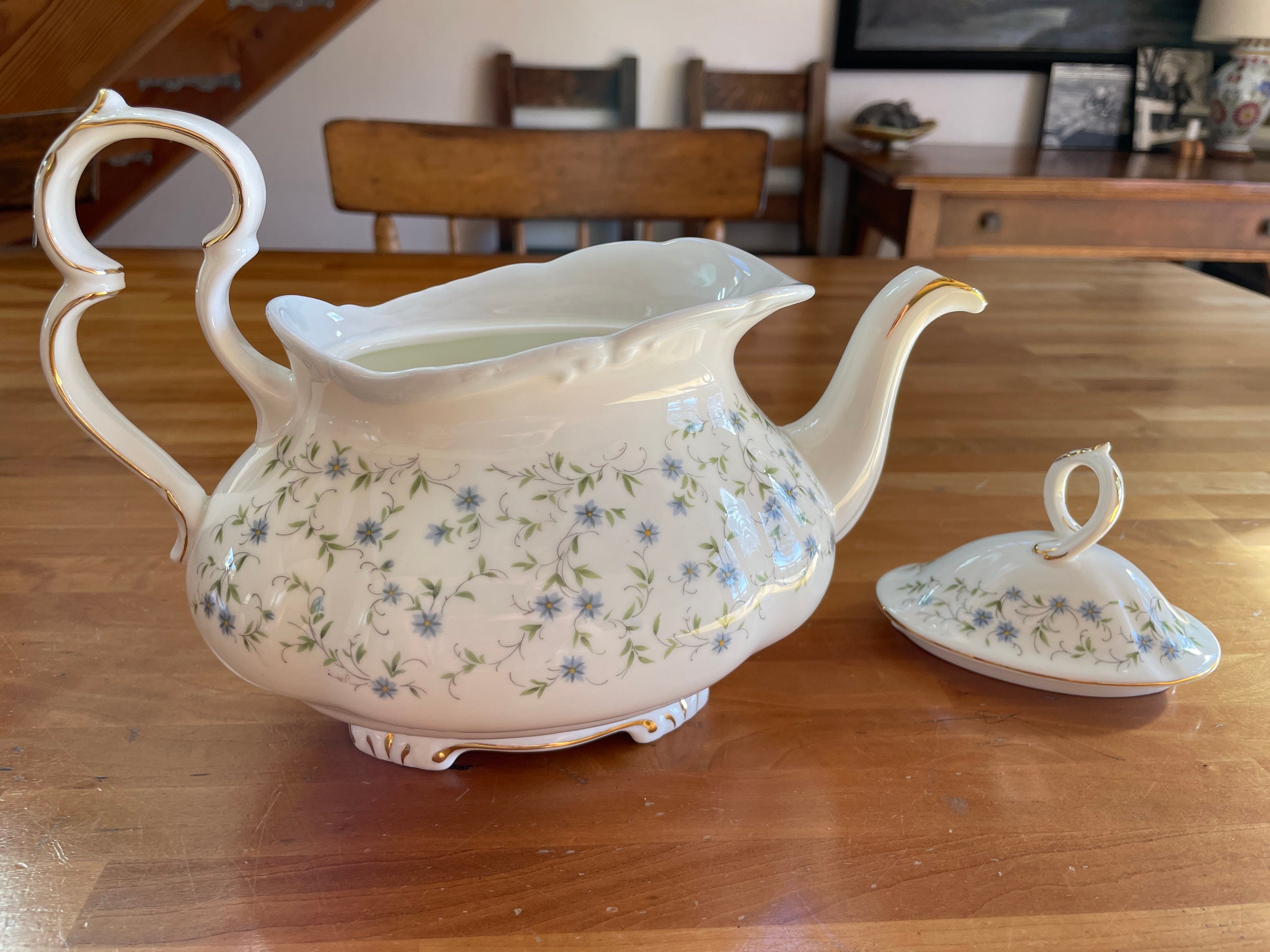 Royal Albert Caroline Teapot - Etsy