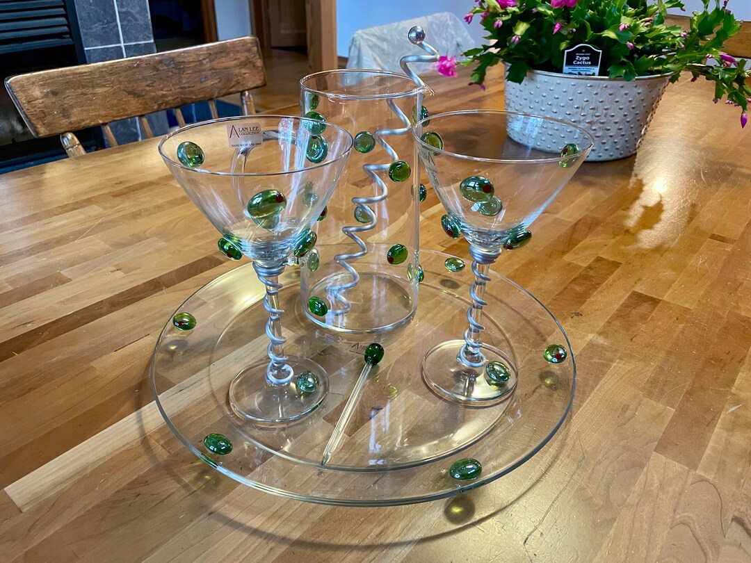 Alan Lee Martini Set - Etsy