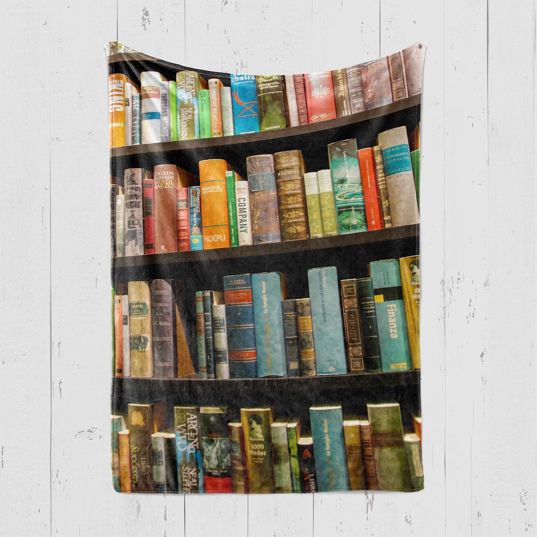Book Blanket, Book Throw, Book Lover Gift - Etsy