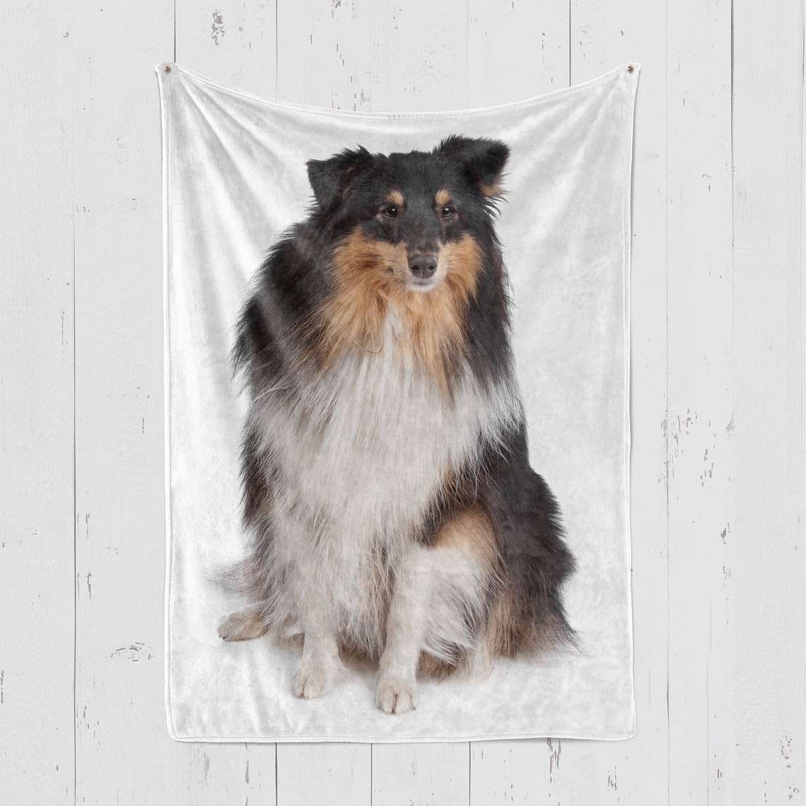 Shetland Sheepdog Blanket, Sheltie Throw, Shetland Sheepdog Lover Gift ...