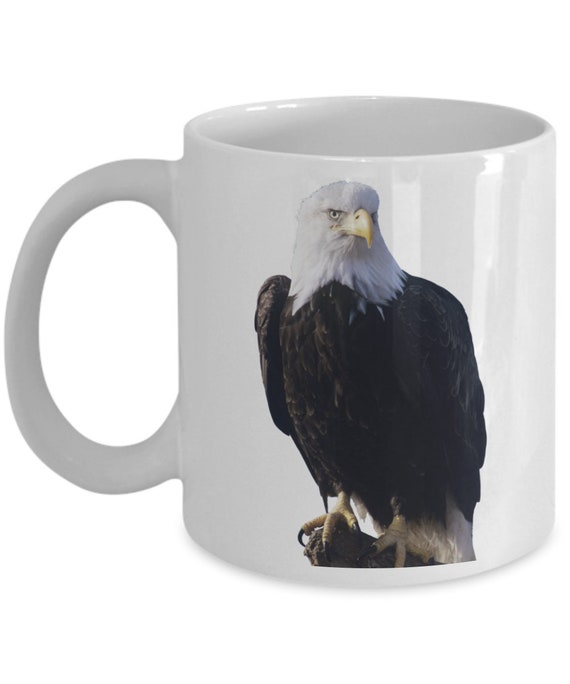 American Bald Eagle Mug American Bald Eagle Cup Kitchen | Etsy