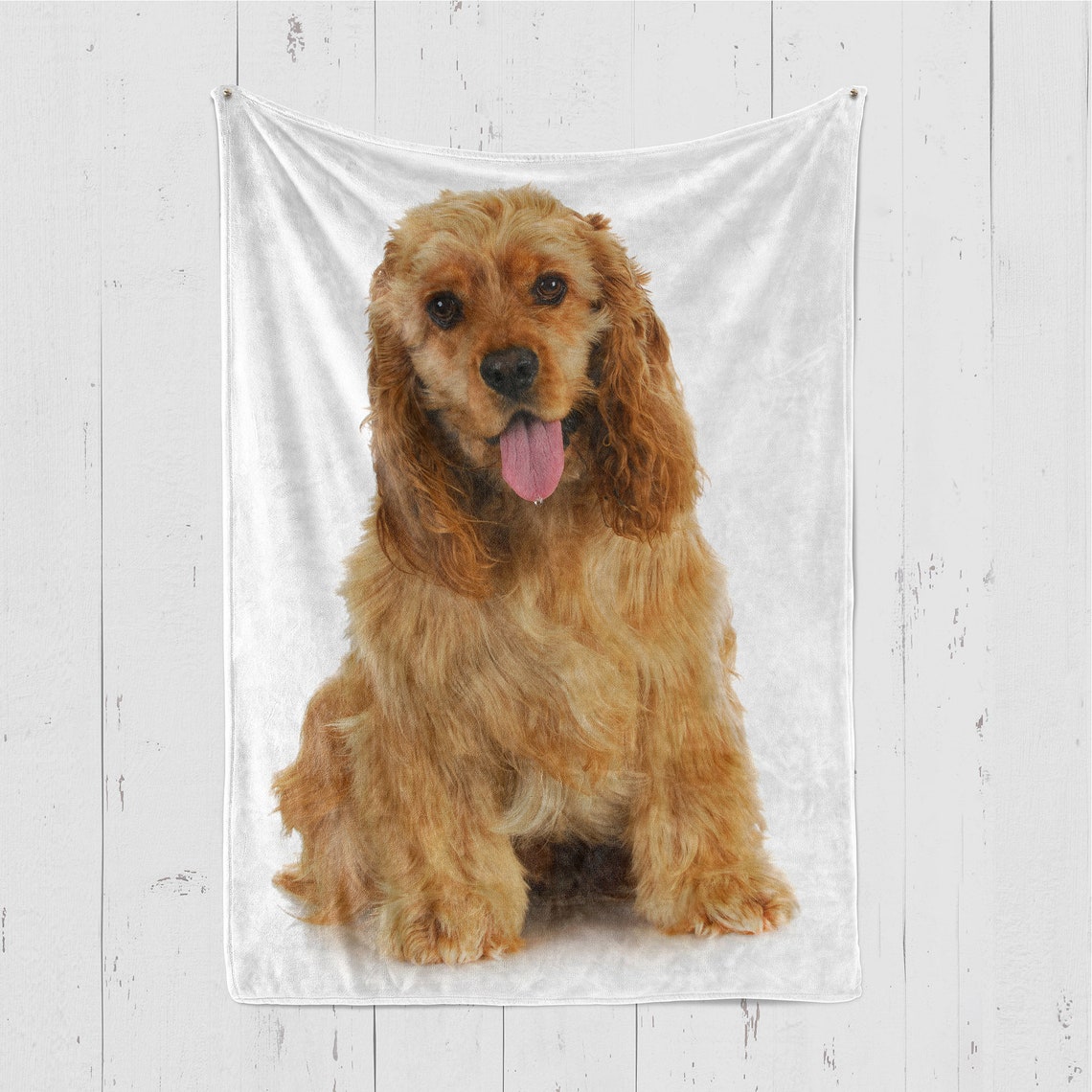 Cocker Spaniel Blanket, Cocker Spaniel Throw, Cocker Spaniel Lover Gift ...