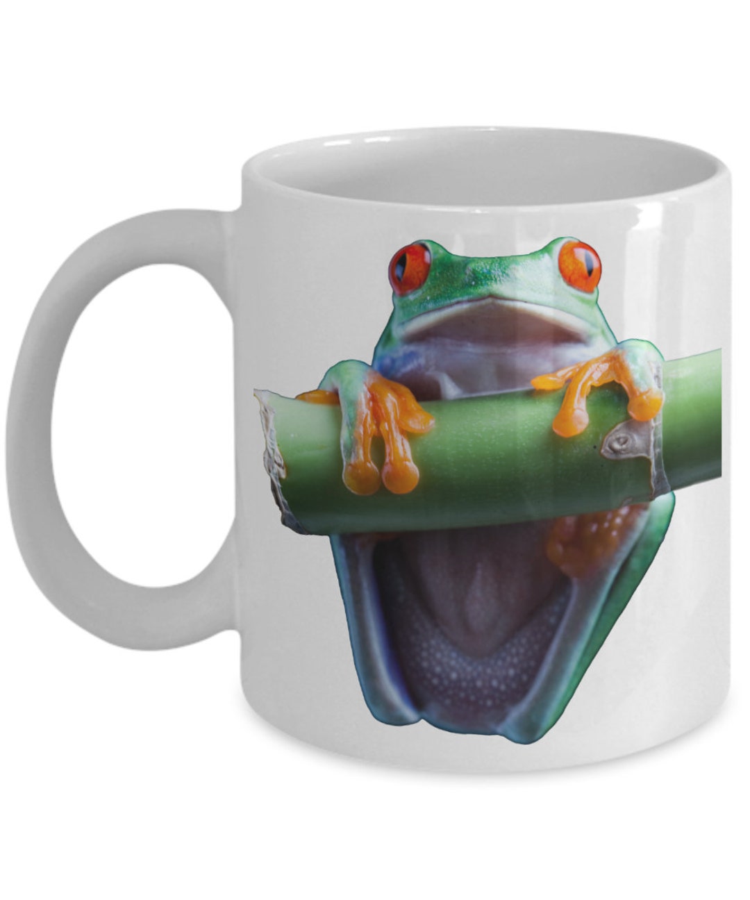 Green Tree Frog Mug, Green Tree Frog Cup, Green Tree Frog Lover Gift ...