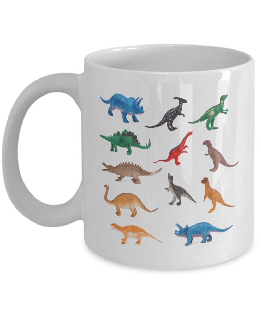 Dinosaur Mug, Dinosaur Cup, Dinosaur Lover Gift, Gift for Dinosaur ...