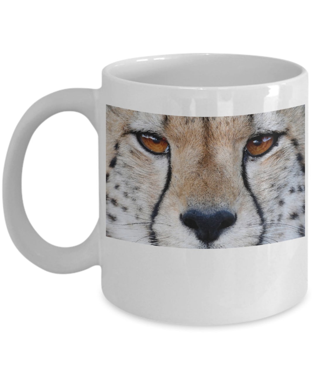 Cheetah Mug, Cheetah Cup, Kitchen Decor - Etsy