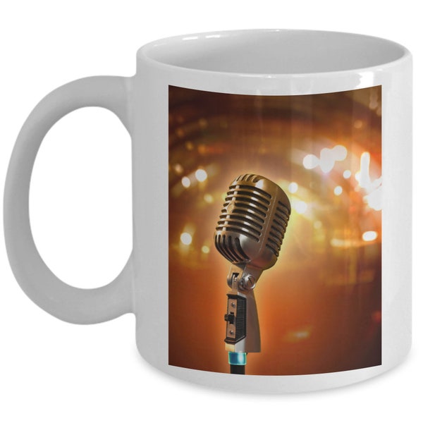 Microphone Cup - Etsy