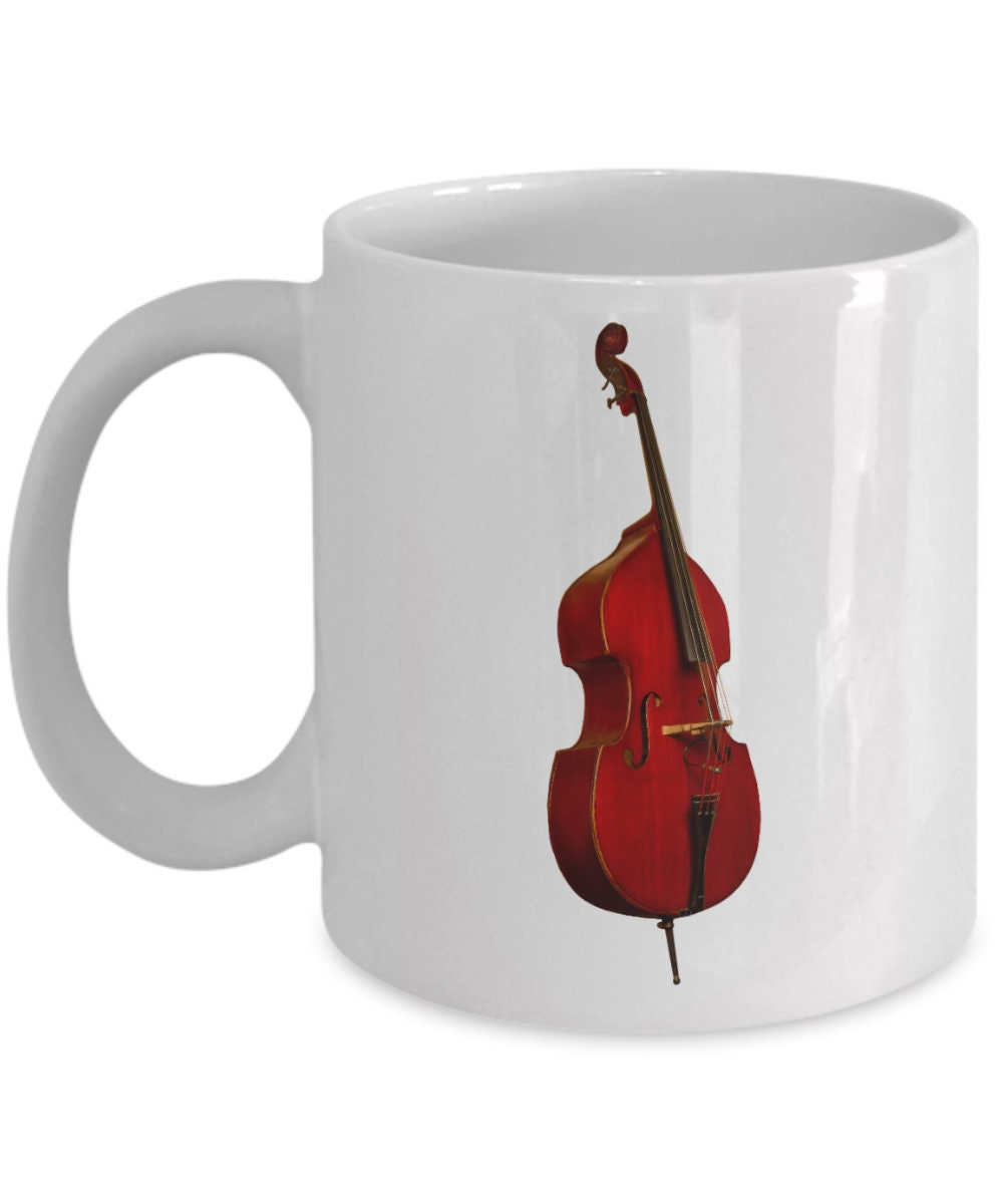 Double Bass Mug, Double Bass Cup, Double Bass Lover Gift, Gift Ideas - Etsy