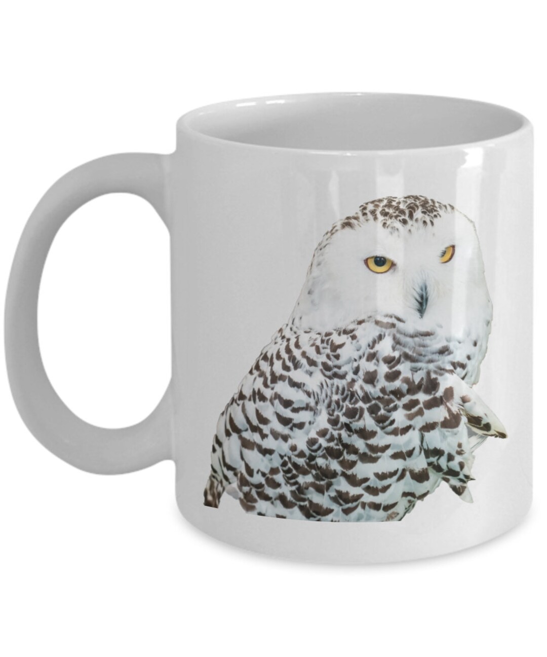 Snow Owl Mug, Snow Owl Cup, Kitchen Decor - Etsy Australia