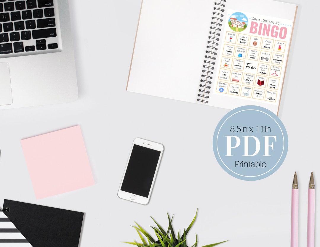 Social Distancing Bingo - Etsy