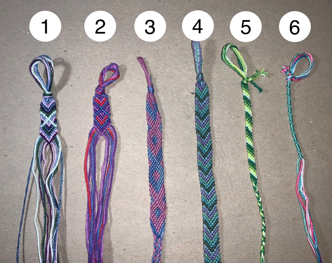 Customizable Friendship Bracelets! - Etsy