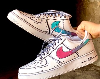 Cartoon Air Force 1 - Etsy