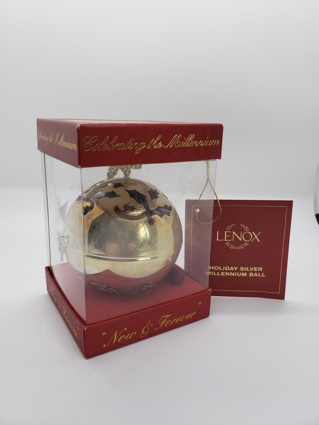 Vintage Lenox Kirk Stieff Collection - Holiday Silver Millennium Ball ...