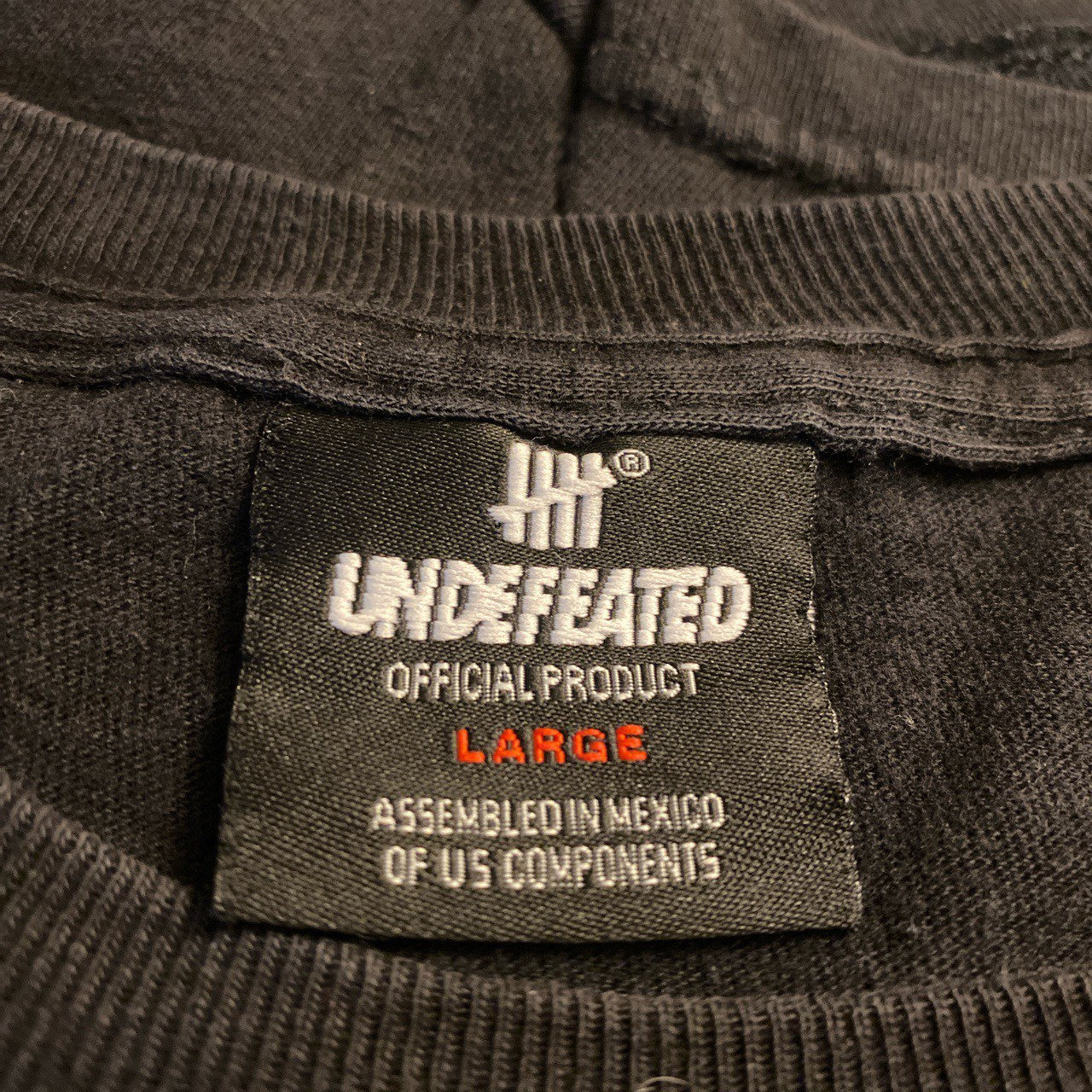 Undefeated UNDFTD Tee in Black Streetwear Branded - Etsy UK