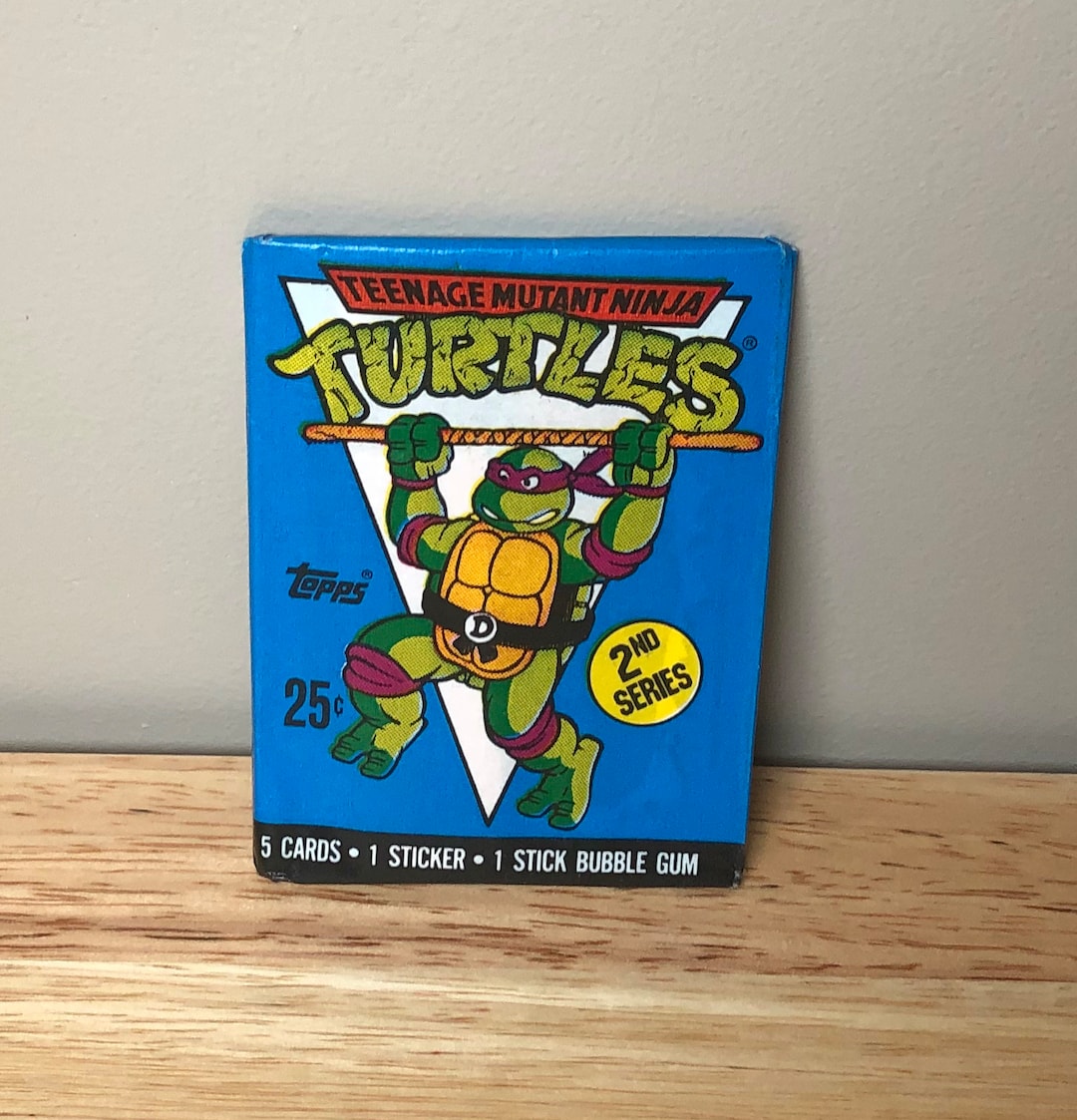 Teenage Mutant Ninja Turtles 2nd Series Retro Cartoon Trading Cards by ...