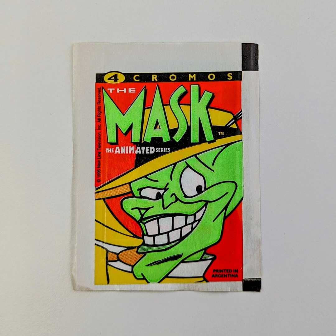 The Mask the Animated Series Sticker Pack 1996 - Etsy