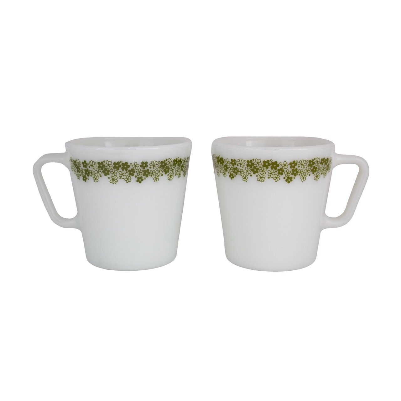 Vintage Set of Two Pyrex Mugs - Etsy UK