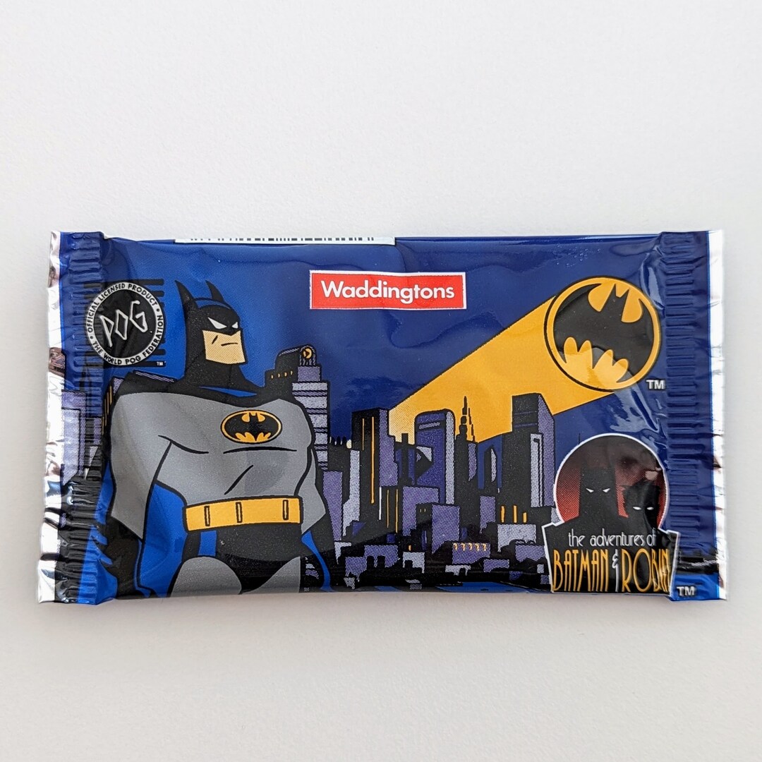 The Adventures of Batman and Robin POG Pack DC Comics 1995 - Etsy