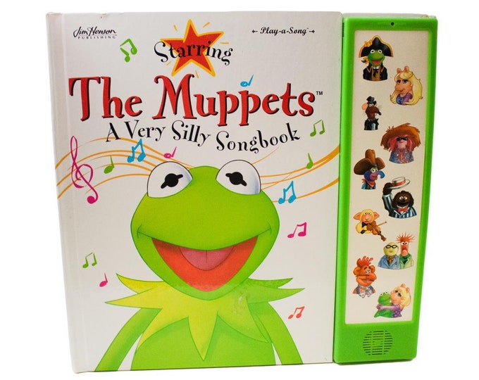 The Muppets Kermit Silly Song Book - Etsy