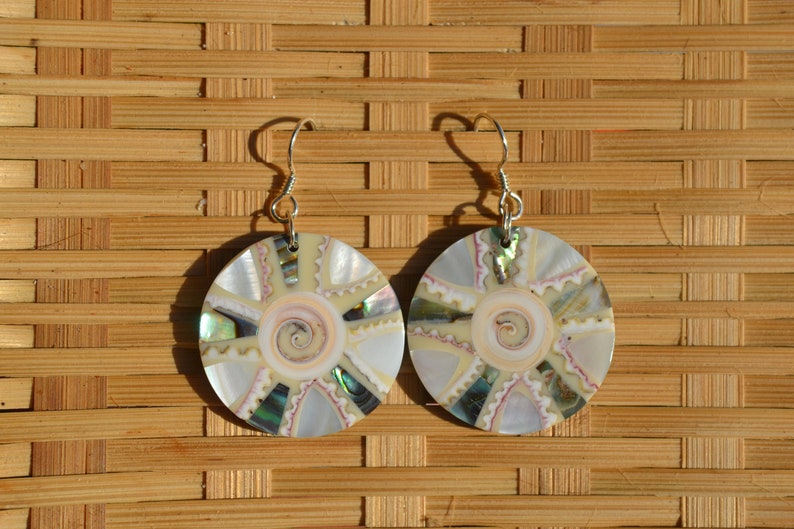 White Mother of Pearl Abalone Shiva Cone Shell | Etsy