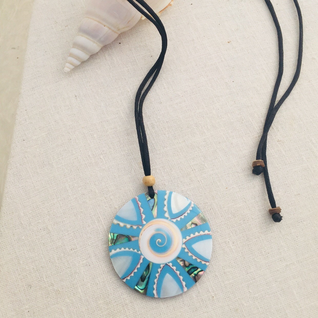 Blue Shiva Shell Abalone Shell Cone Shell Mother of Pearl - Etsy