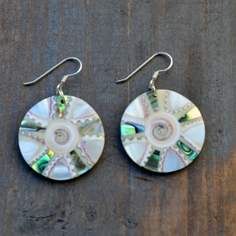 White Mother of Pearl Abalone Shiva Cone Shell - Etsy