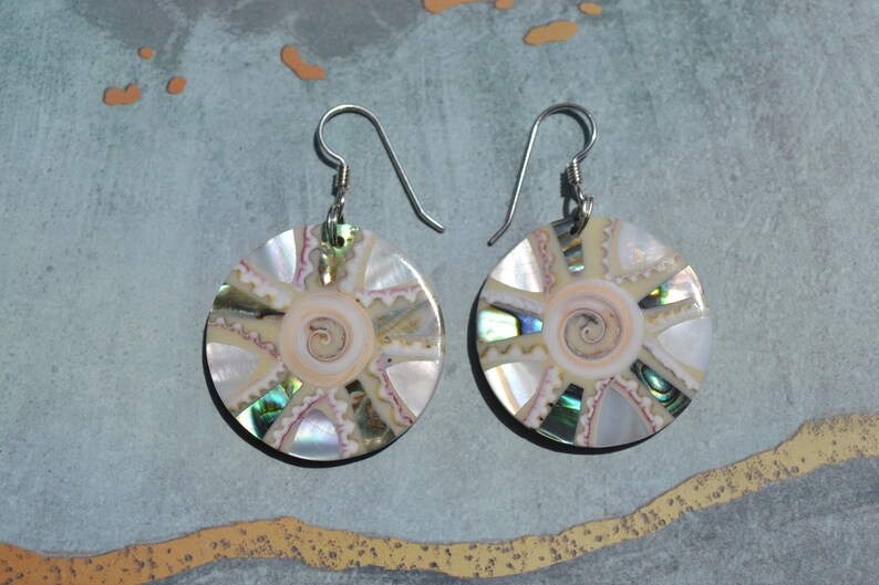 White Mother of Pearl Abalone Shiva Cone Shell - Etsy