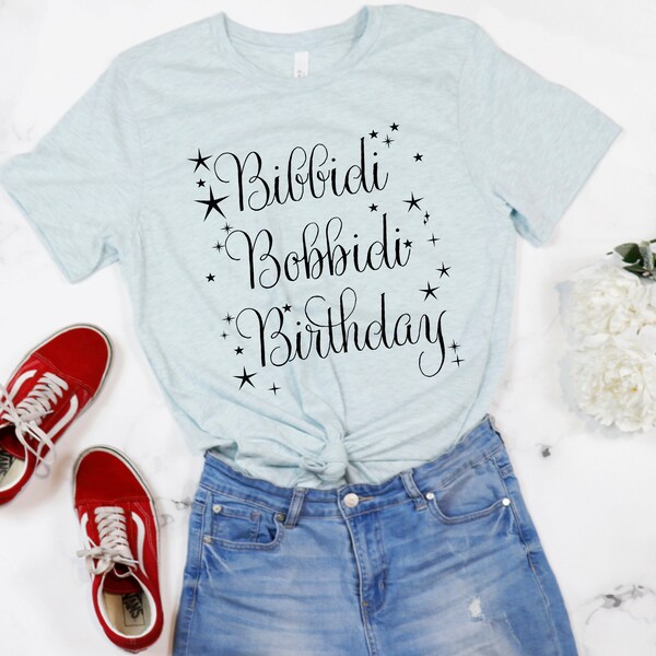 Bibbidi Bobbidi Birthday Svg - Etsy