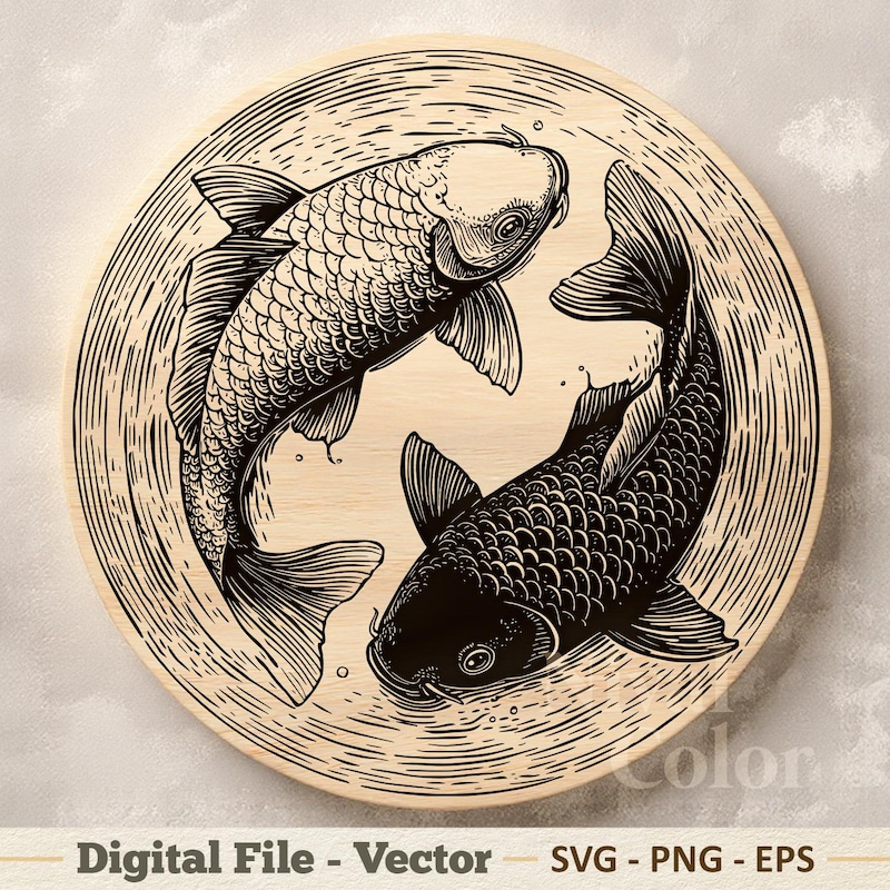 Coi Fish - Etsy