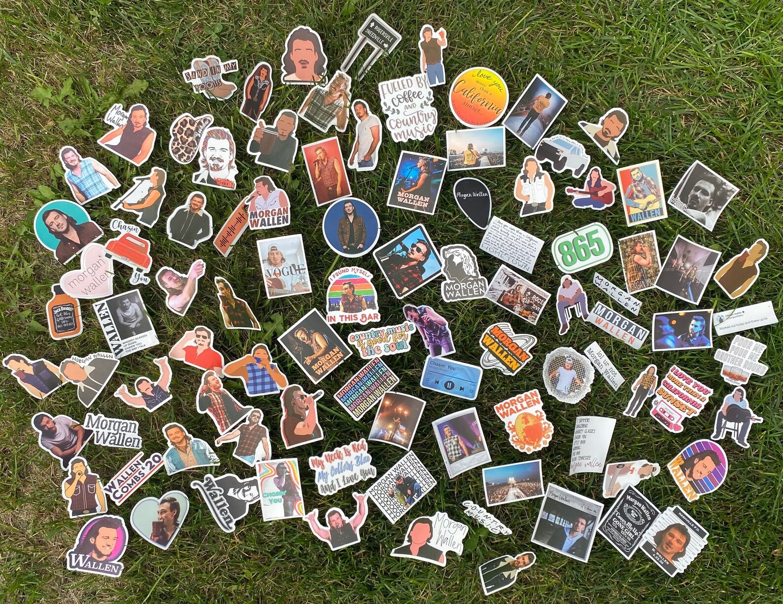 MORGAN WALLEN STICKERS 50PC Assortment Pack!! Perfect for Gifts ...